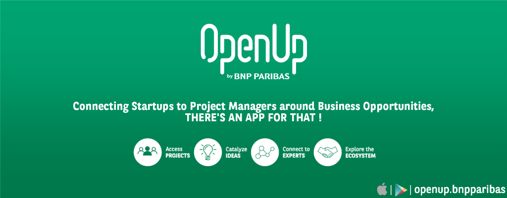 Banking giant BNP Paribas seeks to 'OpenUp', match startups with project managers to drive ...