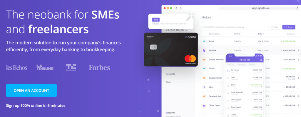 Paris-based SME banking startup Qonto raises €20 million - Tech.eu