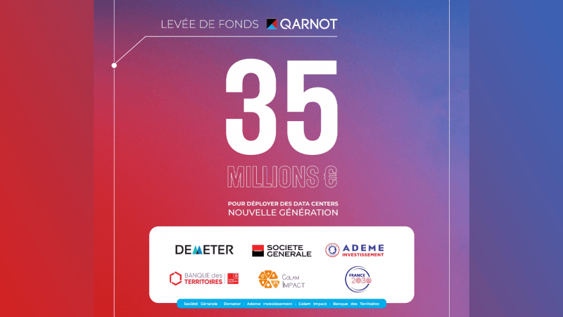 Reclaiming data centre waste heat nets Qarnot €35 million - Tech.eu