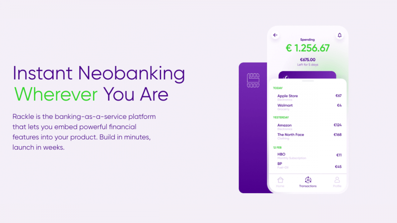 No license required: Banking as a Service provider Rackle raises € ...