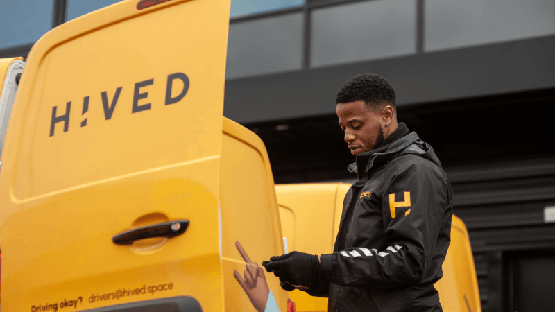 Hived is bringing a 'green' buzz to parcel delivery in the UK as it ...