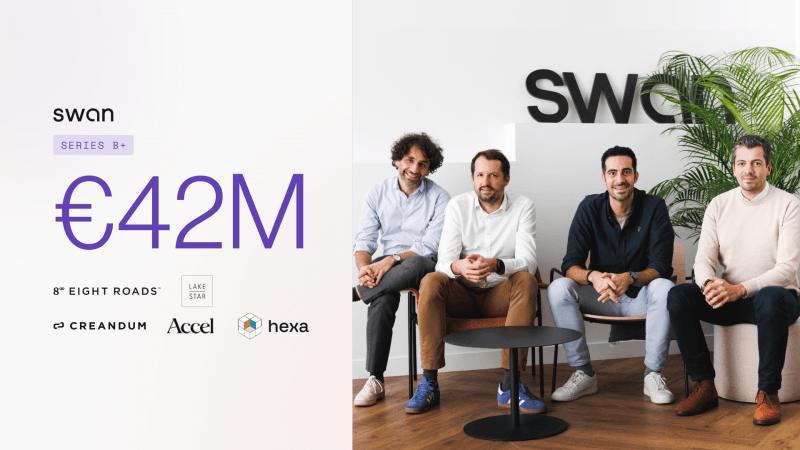Embedded fintech Swan extends Series B with €42M - Tech.eu