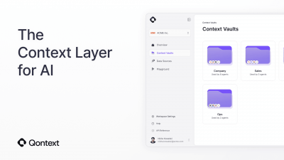 Qontext closes $2.7M pre-seed round to develop a context layer for AI ...